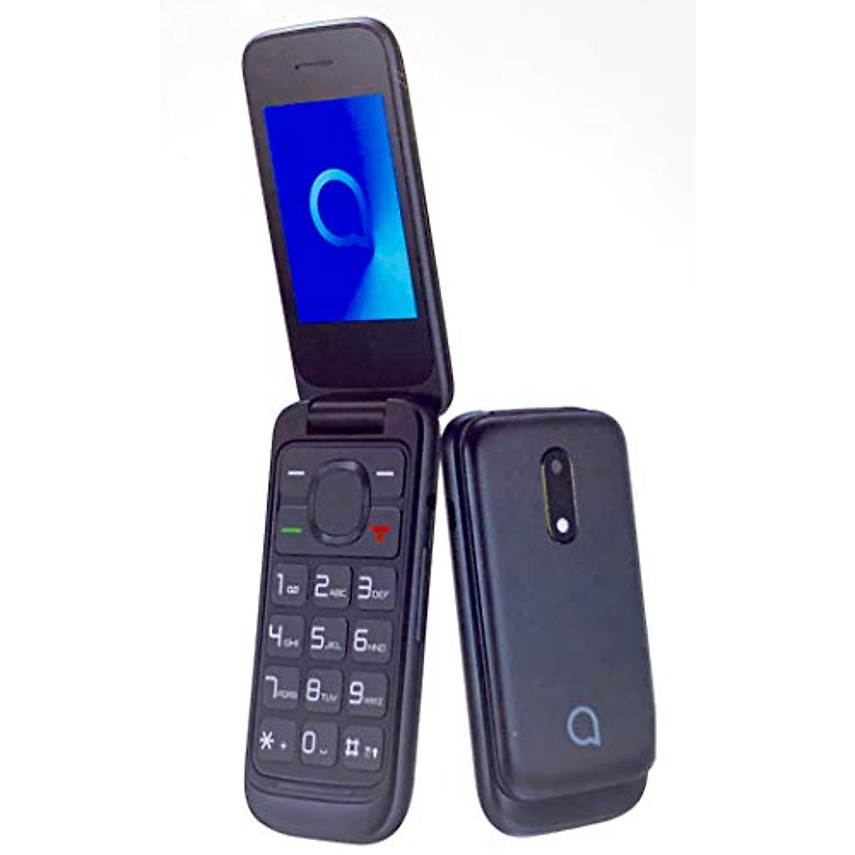 Alcatel 2053X-2BOFUS1 quadband Dual SIM 2.4" Screen with Flashlight and Camera Factory GSM Unlocked (Black)