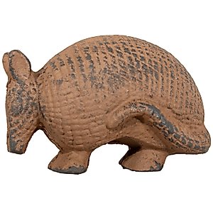 Decorative Door Stoppers Handcrafted Cast Iron Armadillo Paperweight Door Stop - Heirloom Quality Decorative Door Stopper and Paper Weights for Home and Office Décor - 2.5 LBS