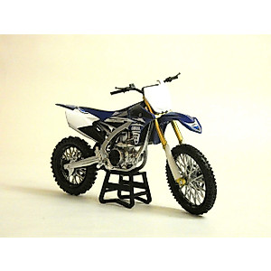 New-Ray Motorcycle Yamaha YZF 450 2017 Miniature Scale 1/12°, 57983, Multicolor