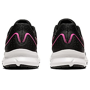 ASICS Women's Jolt 3 Running Shoes, 9.5, Black/HOT Pink