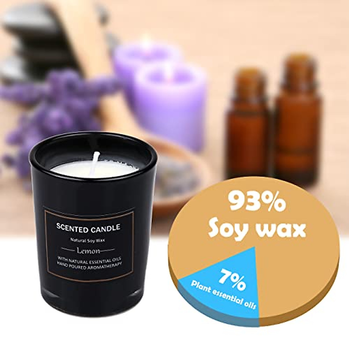 EUPNHY 12 Pack Scented Candles Gift Set 2.5oz Strong Fragrance Aromatherapy Jar Candle Set Soy Wax Decorative Candles for Home Scented Bath and Body Works Candles Best Gifts for Women.
