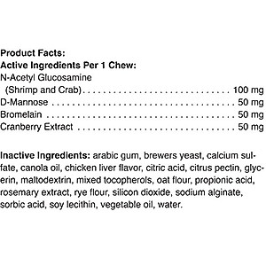 Pet Naturals UT Support Urinary Tract Supplement for Cats, 60 Chews