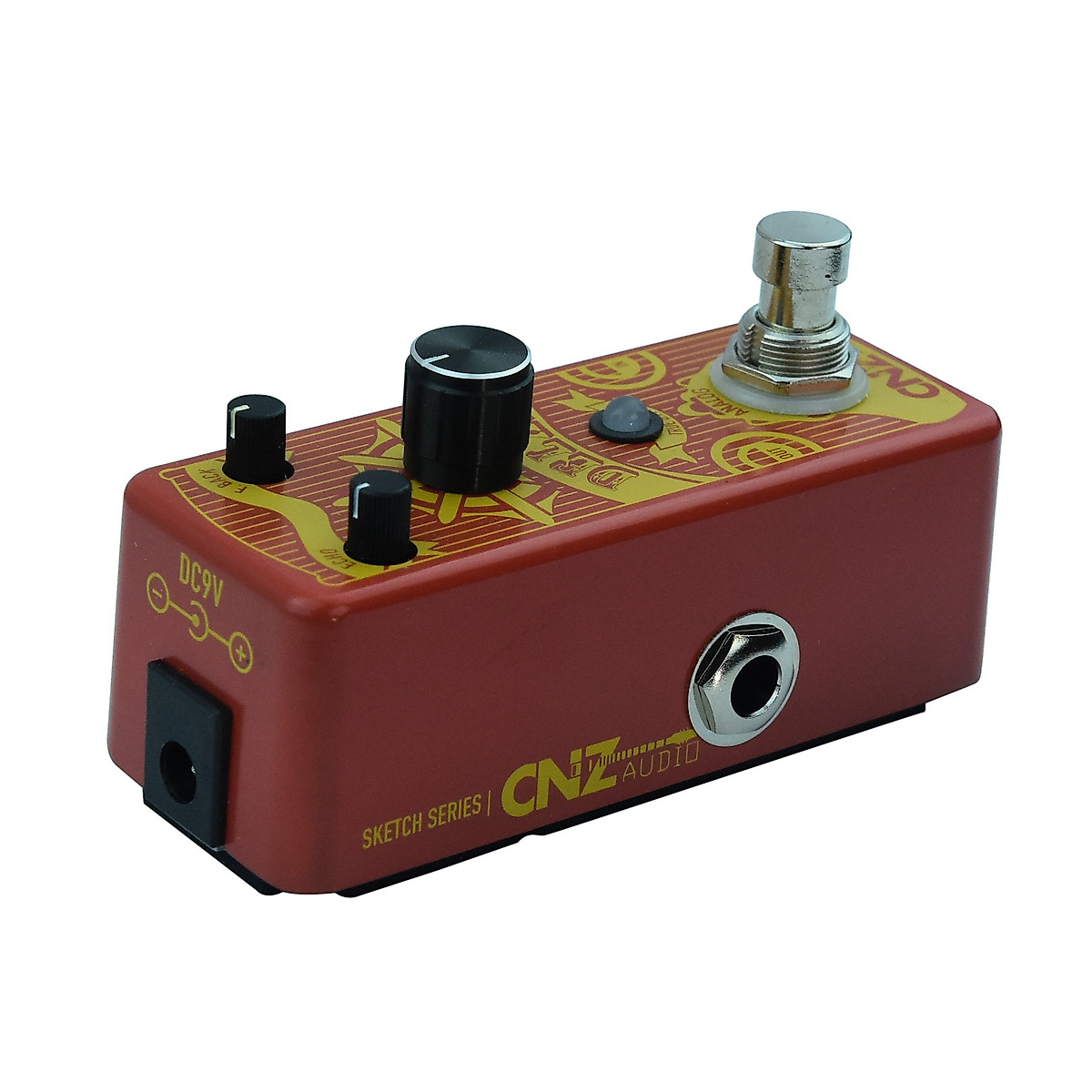 CNZ Audio Analog Delay Guitar Effects Pedal, True Bypass