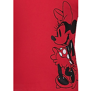 Disney Minnie Mouse Baby Girls T-Shirt Tulle Tutu Skirt Ear Headband Set Red 18 Months