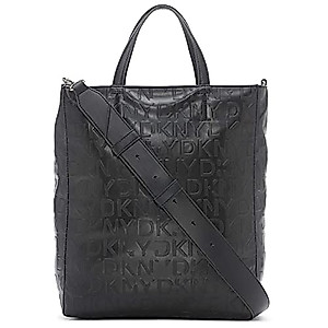 DKNY Tilly N/S Tote, Black/Silver