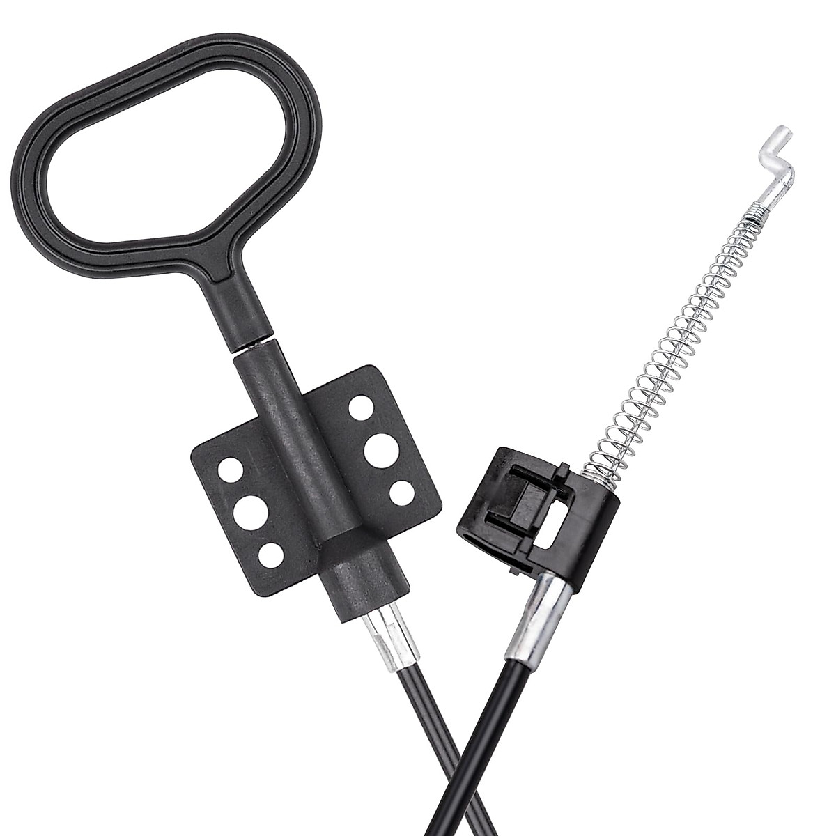 YEYETUO Sofa Recliner Cables, 2PCS Release Cables Replacement D Ring Pull Handle, Recliner Replacement Parts Hook Exposed Length 4.75 Inch, Total Length 36.5 Inch