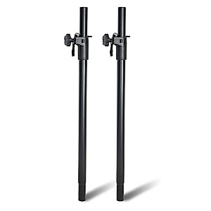 Sound Town 2-Pack Subwoofer Speaker Poles with Adjustable Height and Safety Pins (STSDA-50B)