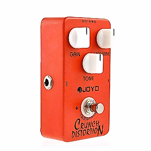 JOYO JF-03 Crunch Distortion Pedal Bundle with DC 9V Pedal Power Supply (800mA -1A) AC Adapter