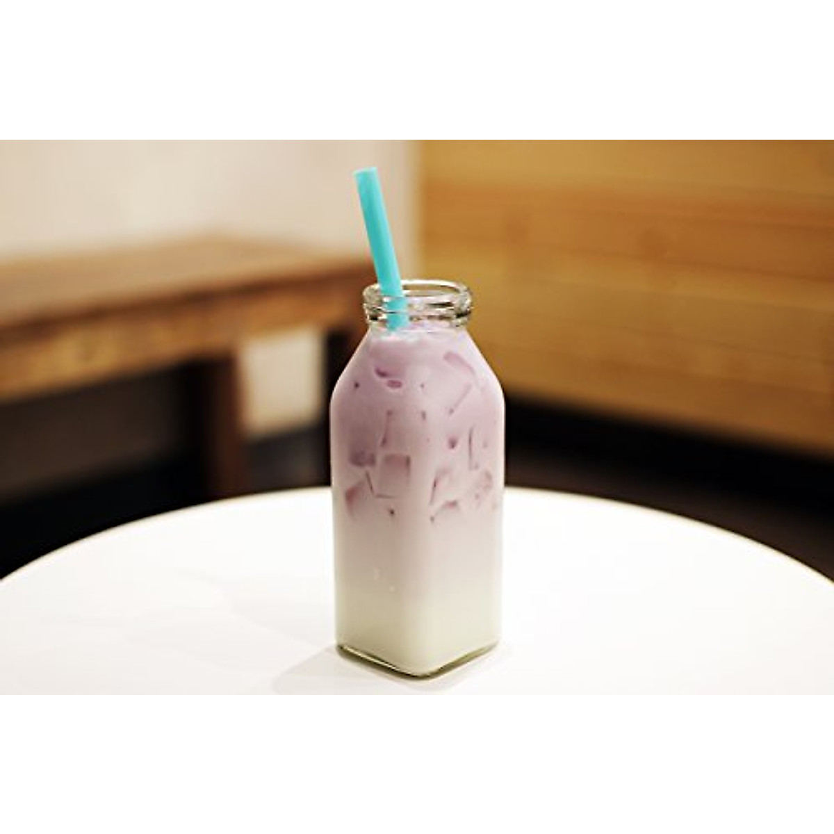 Karat C9060s 9" Boba Straws(10mm Diameter), Poly-Wrapped, Assorted Solid Colors (Case of 1600)