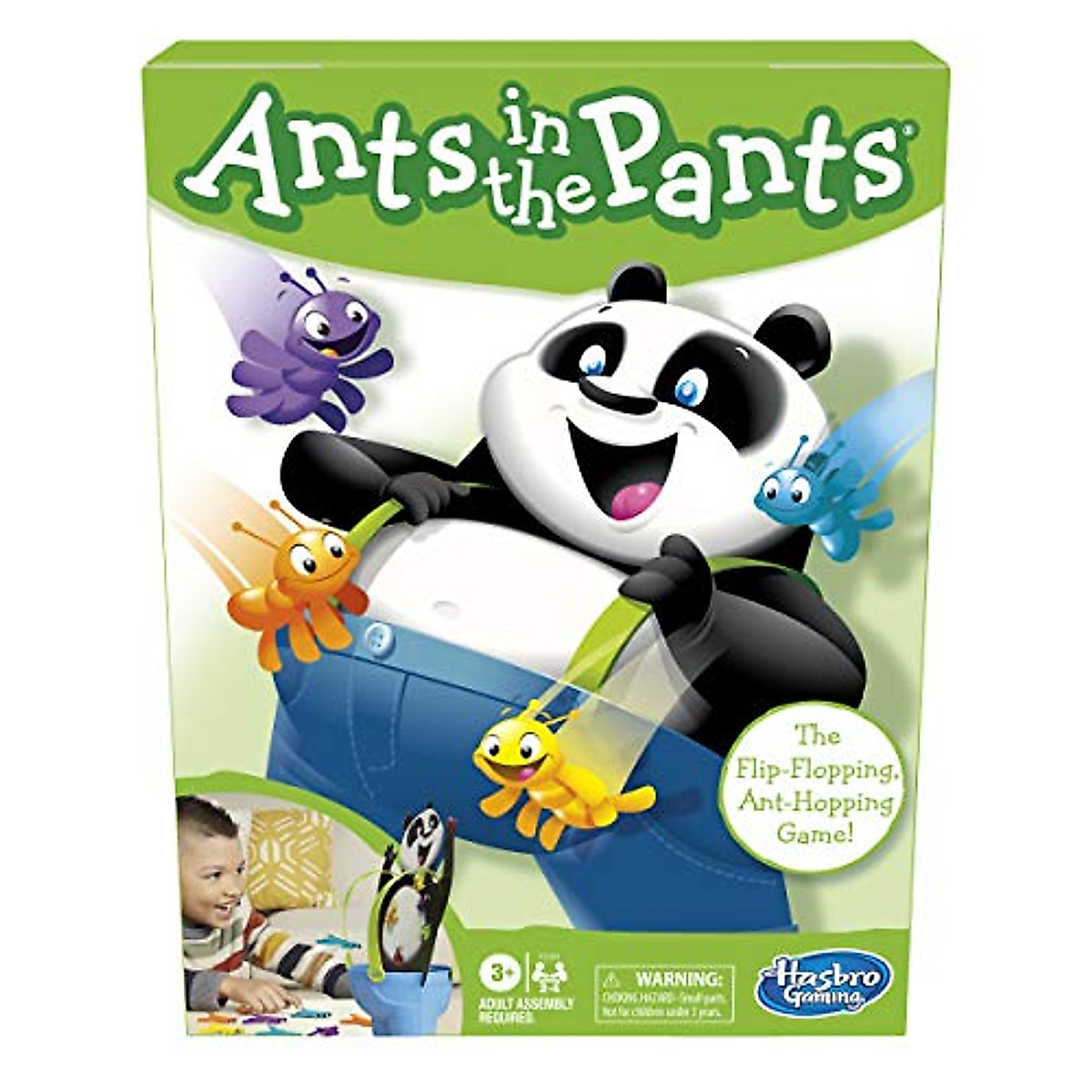 Hasbro Ants in The Pants Preschool Game for Kids Ages 3+, Fun Board Game for 2-4 Players