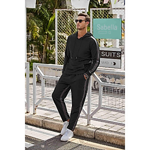 COOFANDY Men Jogging Suits 2 Piece Warm Up Tracksuit Lightweight Sweatsuits for Men