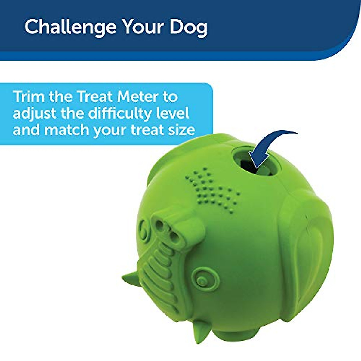 PetSafe Busy Buddy Elephunk Dog Chew Toy - Treat Dispenser - Medium/Large