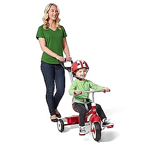 Radio Flyer 456 Stroller Tricycle, Red
