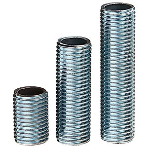 Nipple 1/4ip Assrtd Zinc Pltd