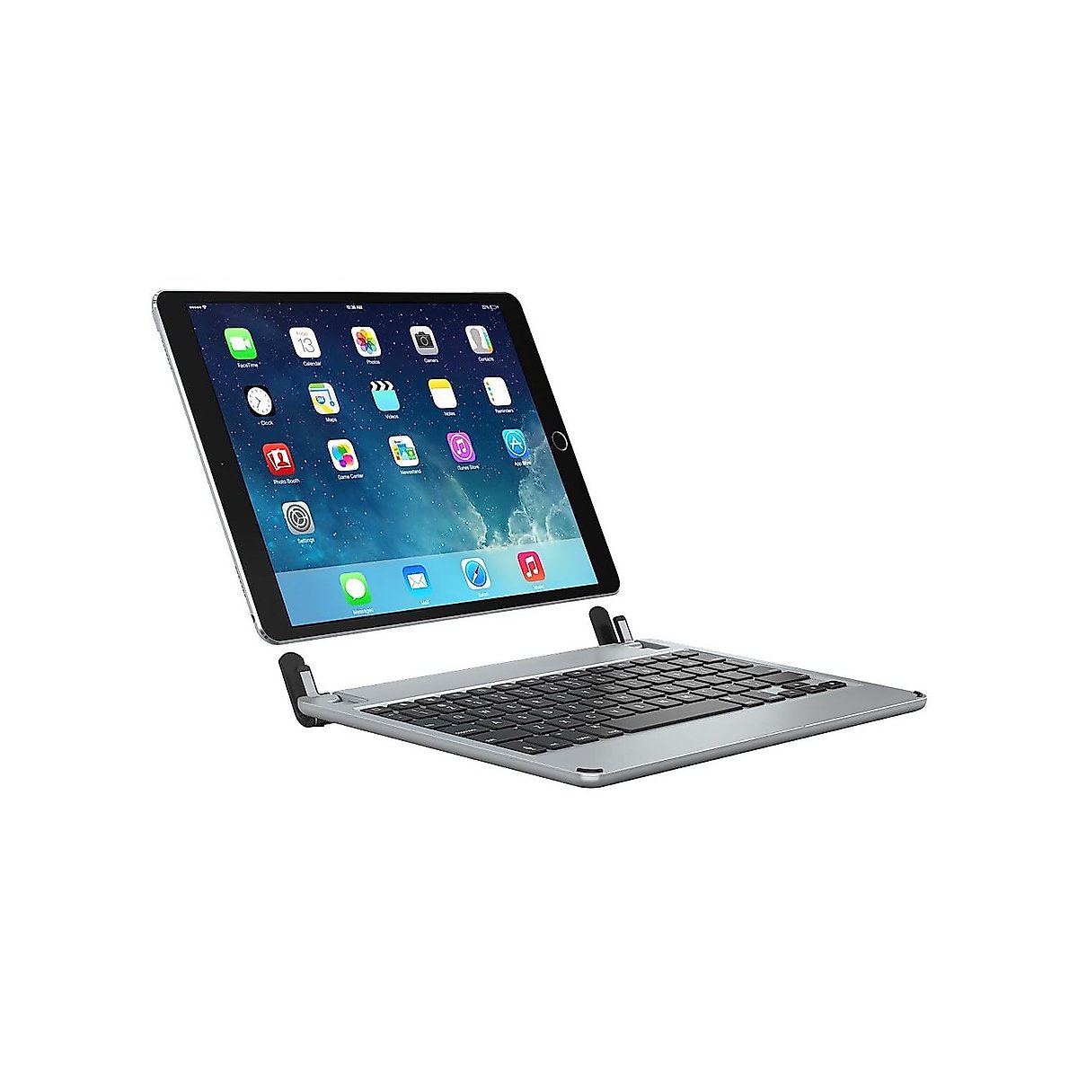 Brydge 10.5 Keyboard for iPad Air (2019) | Aluminum Bluetooth 4.2 Keyboard with Backlit Keys (Space Gray)