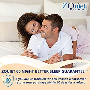 ZQuiet Noise Reduction High Fidelity Ear Plugs Hearing Protection for Noise Sensitivity Conditions (Premium Gift Box and Travel Storage Case), Two Sizes Included