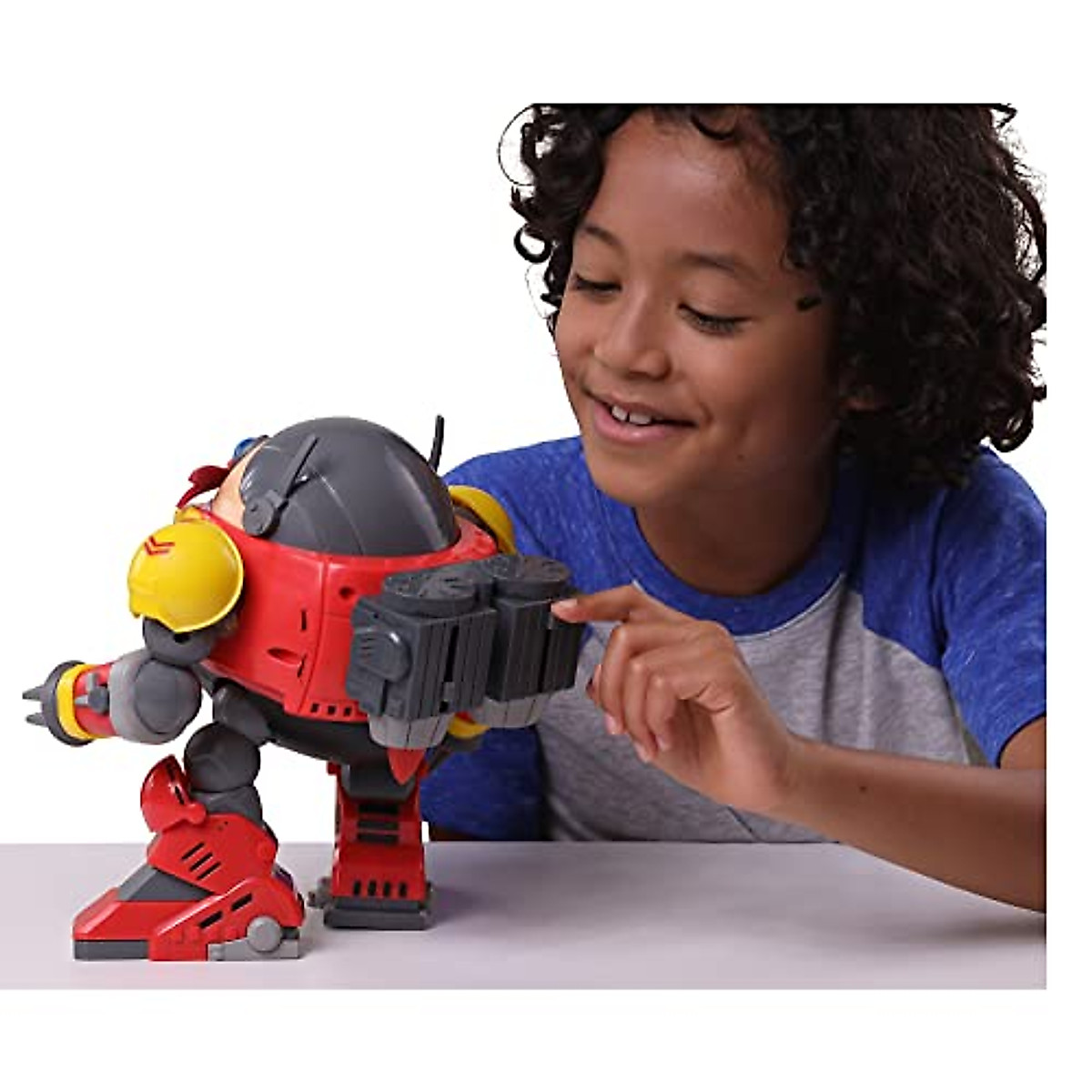 Sonic The Hedgehog Giant Eggman Robot Battle Set with Catapult