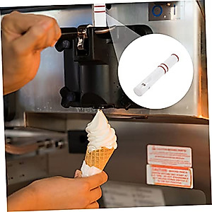 FUNOMOCYA Ice Cream Machine Accessories Fruit Ice Cream Maker Universal Lid Adjustable Hand Grip Ice Cream Maker Parts Ice Cream Maker Accessories Dessert Maker Parts Portable Lever