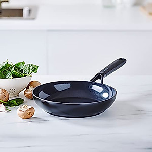 GreenPan SmartShape Healthy Ceramic Nonstick, 9.5" Frying Pan Skillet, PFAS-Free, Dishwasher Safe, Black