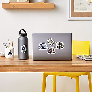 60PCS Arknights Stickers for Laptop and computer, Cartoon animation Waterproof Vinyl Stickers for Water Bottle Skateboard Guita Car Bumper Luggage,Cartoon Art Graffiti Decals for Kids Girls Teens Adults (knights)