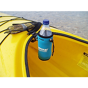 Yakuzzi Kayak Drink/Cup Holder, Accessories for Kayaks and Canoes (Light Blue)