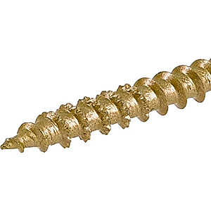 Power Pro 967775 Wood Screws, #8 x 2", Premium Outdoor Deck Screws, Rust Resistant, Epoxy Coated Bronze, 3000pcs Box