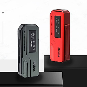 QLS MC01/MC01se Portable USB DAC/AMP Dual Flagship CS43131 HiFi Decoder Headphone Amplifier 4.4mm/3.5mm Type-C USB (MC01 Grey)
