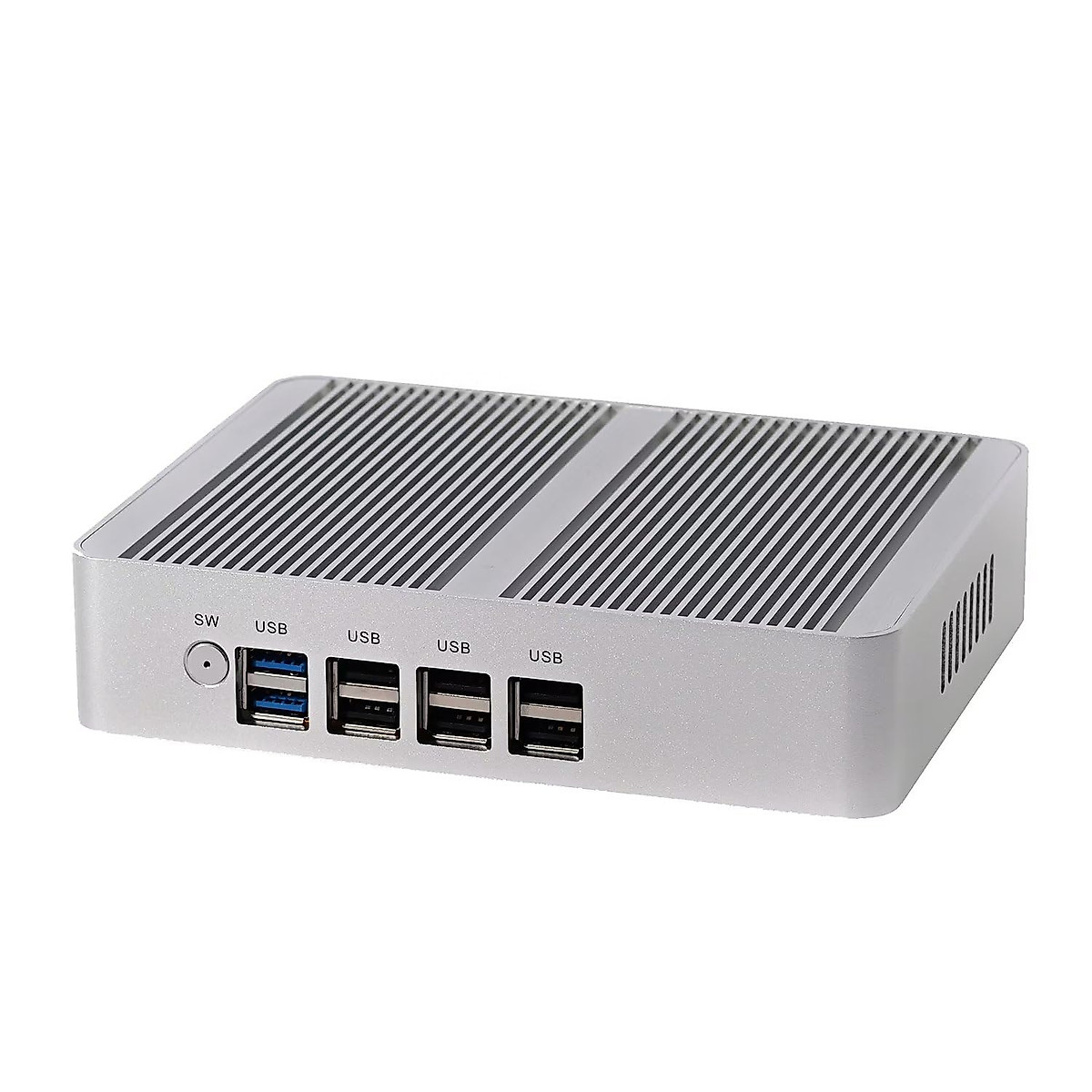 KINGDEL Mini PC, 12th Gen N100(4C/4T, Up to 3.4GHz, TDP 6W), 8GB DDR4 RAM 128GB SSD Mini Desktop Computer 4K-Triple-Screen Dual LAN for Personal Media