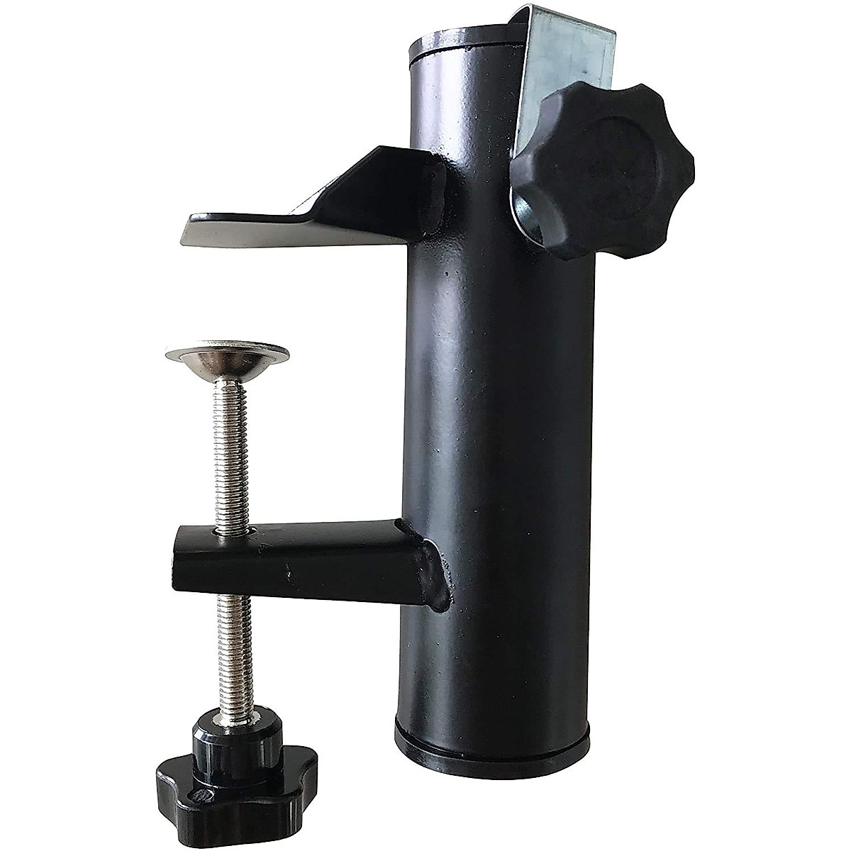 AMMSUN Umbrella Stand Bench Buddy Umbrella Holder Clamp Holder Clip Beach Fishing Umbrella Mount Chair Clamp