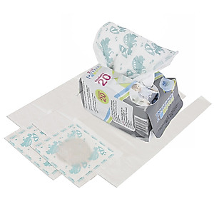 Kalencom Potette Plus Potty Seat Liner Roller Dispenser with Magic Disappearing Ink, 20 Count