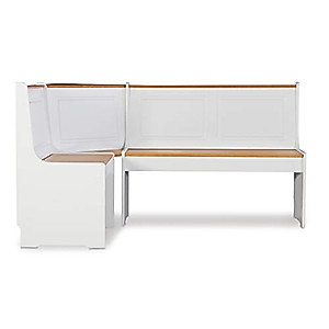 Linon Ardmore Kitchen Nook Set, White