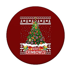 Christmas Lawn Bowls Idea & Christmas Tree Xmas Lawn Bowling PopSockets Swappable PopGrip