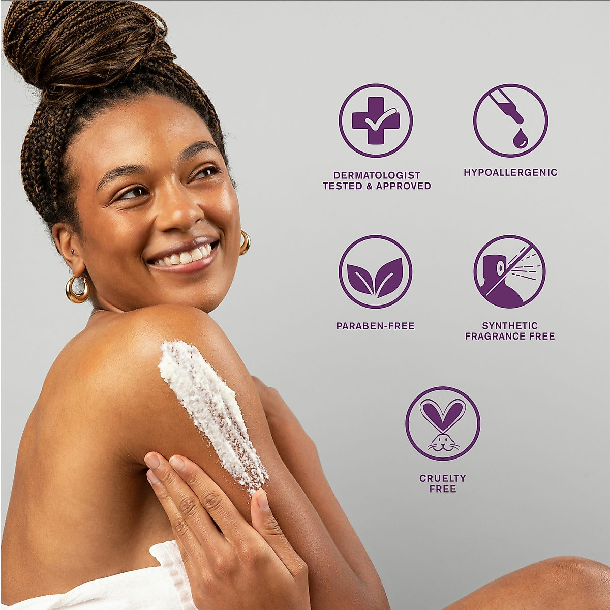 DERMAdoctor KP Bump Eraser Body Scrub Dermatologist Formulated Exfoliant | Keratosis Pilaris Treatment For Dry And Bumpy Skin 10% AHAs + PHAs - 16 fl oz