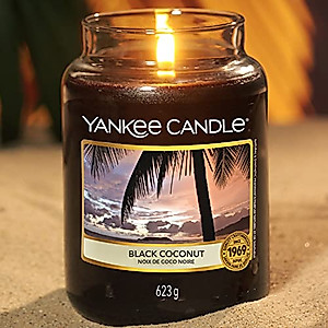 Yankee Candle 5038580013412 jar Large Black Coconut YSDBC2, one Size