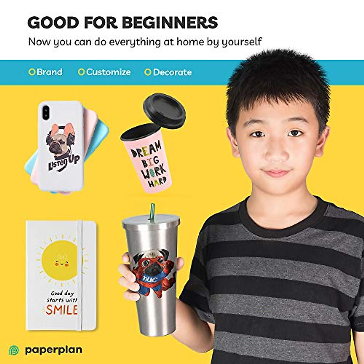 Waterslide Decal Paper Inkjet Clear (20 Sheets) Premium Water-Slide Transfer Transparent Printable Water Slide Decals A4 Size // Paper Plan