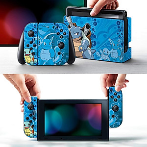 Controller Gear Skin & Screen Protector Set - Pokemon - Squirtle Evolutions Set 1