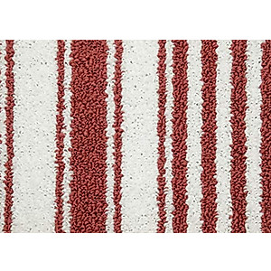 Garland Rug Cape Cod 6 ft. x 8 ft. Area Rug Chilli Red