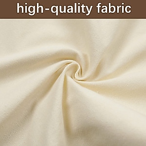 OKBA 10 pcs Sublimation Tote Bags,polyester tote bags for sublimation, DIY customization blank canvas tote bags 12.2 * 14.2 in (beige)