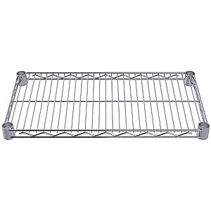 Akro-Mils AWS1224SHELF, NSF Certified Industrial Grade Chrome Wire Shelf, (12-Inch x 24-Inch), (4-Pack)