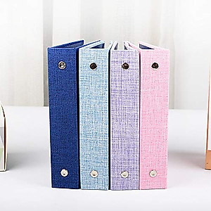 Ablus 100 Pockets Mini Photo Album - Fits for Fujifilm Instax Mini 9 Mini 8 Mini 90 Mini 25, Polaroid Snap PIC-300, Kodak Mini 3-Inch Film（Cobalt blue）