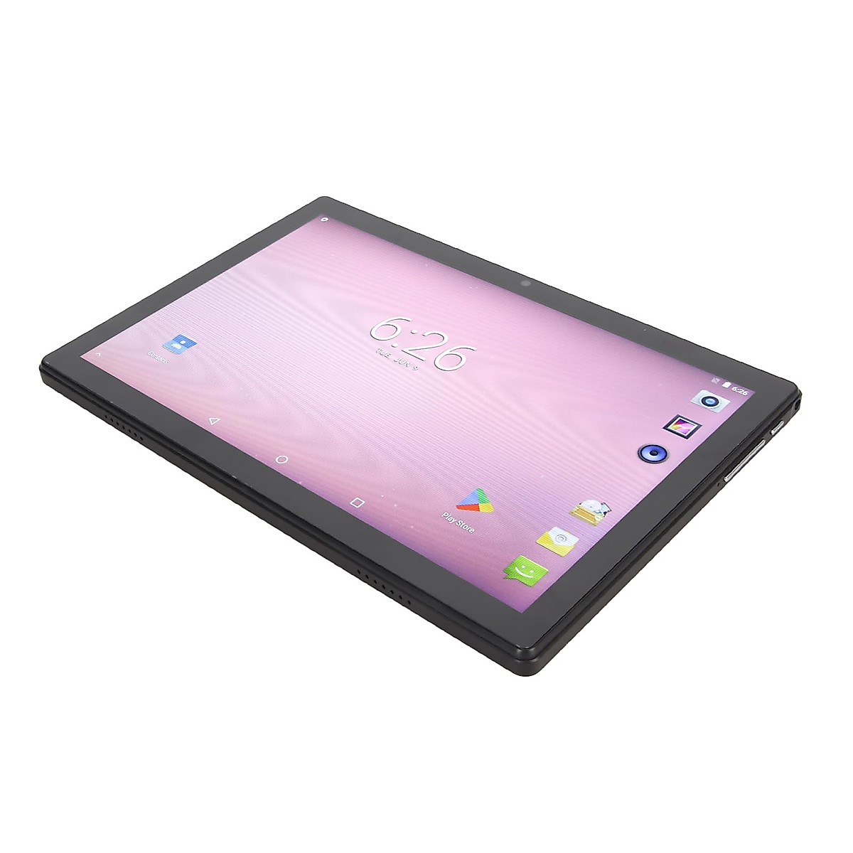Honio 10.1 Inch 2 in 1 Tablet, 8 Core CPU FHD Screen 8G 256G Network 4G 100-240V Tablet PC 2 in 1 7000mAh with Keyboard for Office (US Plug)