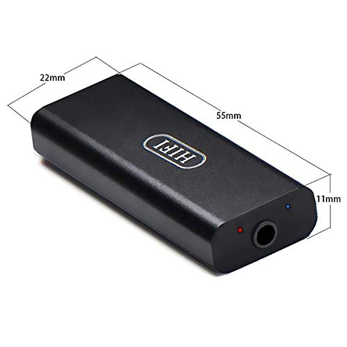 Abbasi HiFi Headphone Amplifier Portable Stereo Headphone AMP Rechargeable Audio Amplifier 3.5mm