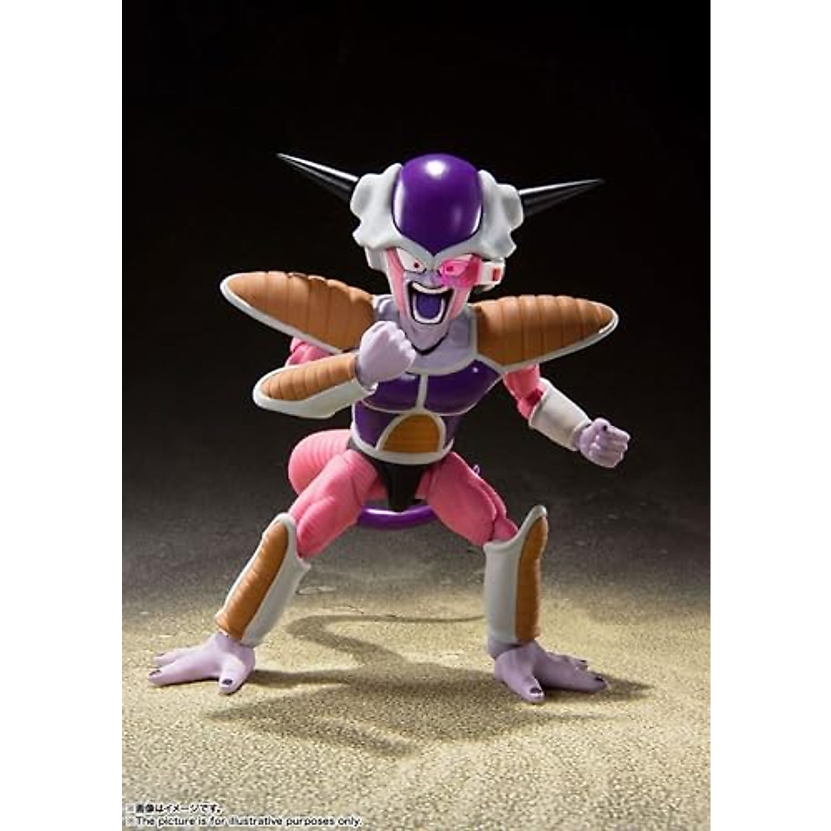TAMASHII NATIONS - Dragon Ball Z - Frieza First Form & Frieza Pod Set, Bandai Spirits S.H.Figuarts Action Figure