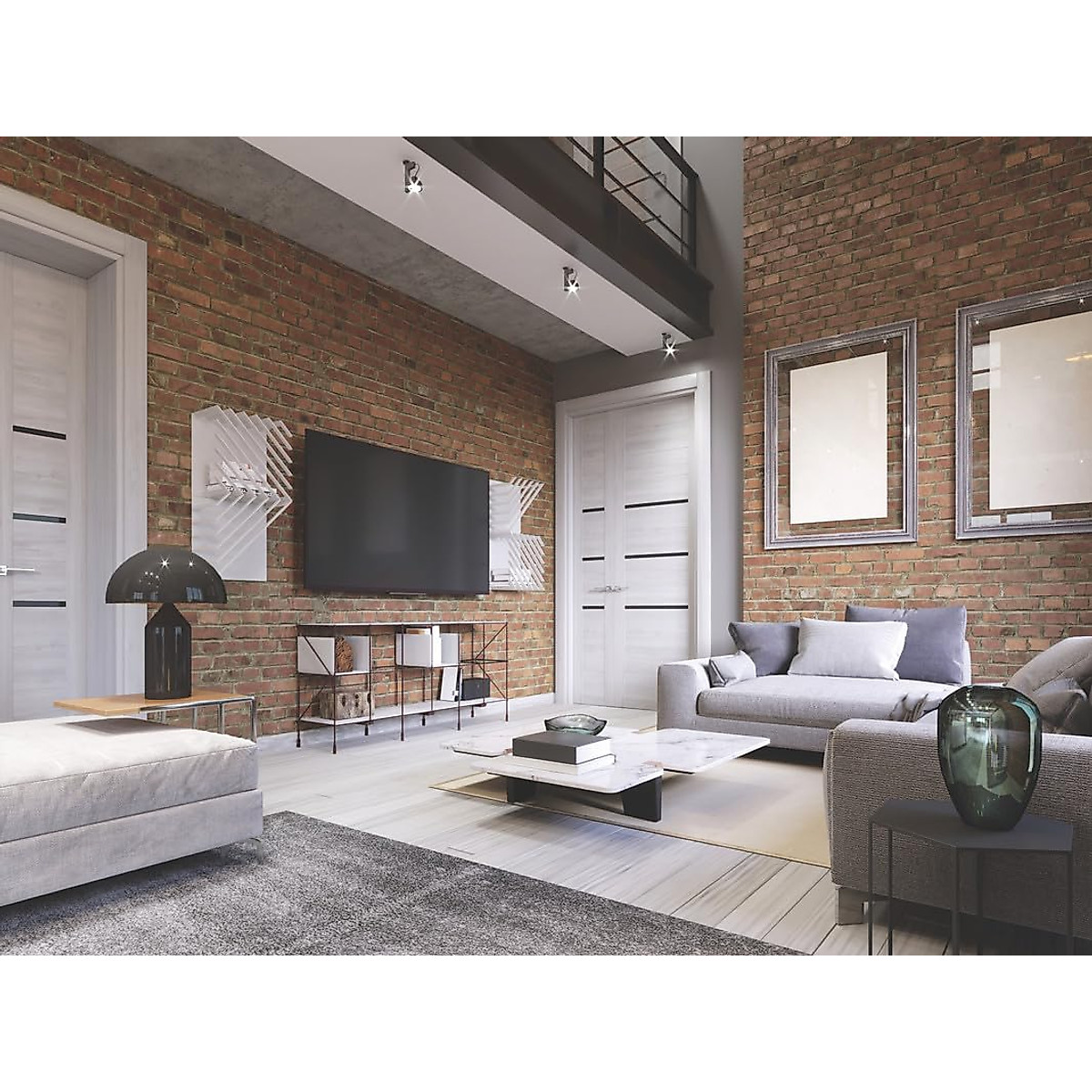 Ultra Slim Flat TV Wall Mount Bracket for Insignia - 65" Class F30 Series LED 4K UHD Smart Fire TV - NS-65F301NA23 - Low 1.4" Profile Design, Heavy Duty Steel, Flush to Wall, Simple Install