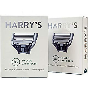 Harry's Men's Razor Blade Refills 8 Count (Twin Pack)
