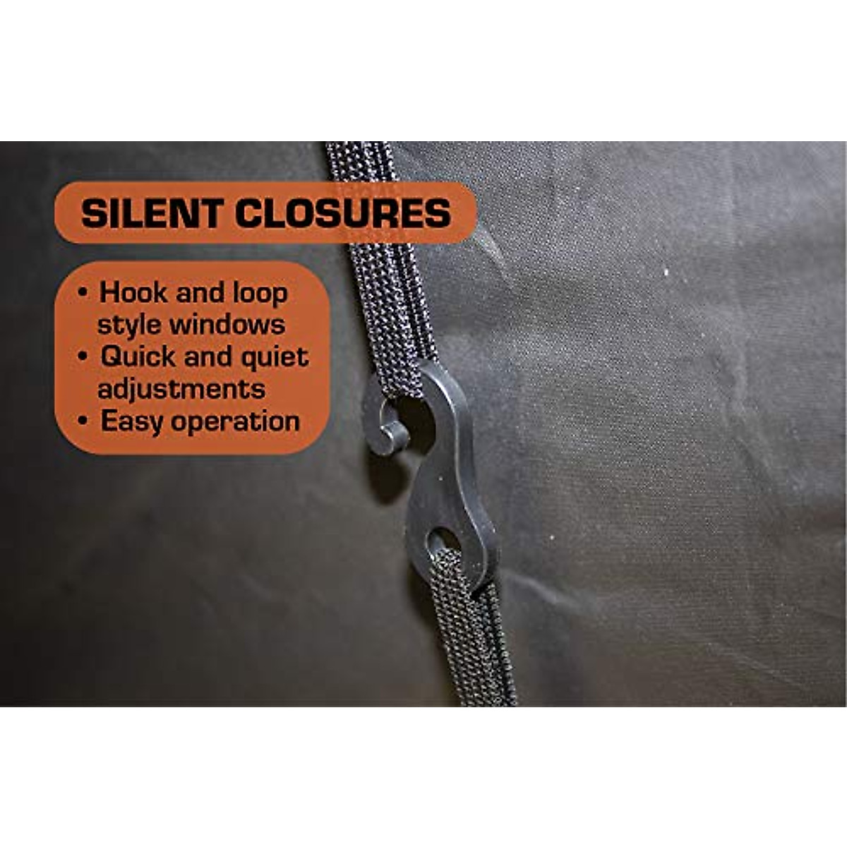 Rhino Blinds R150-MOC Tough 3 Person Outside Game Hunting Ground Blind, Mossy Oak Breakup Country Camouflage