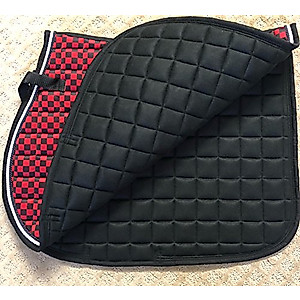 Lift Sports New Horse English Saddle Pad Set Matching Fly Bonnet Veil Ear Net Polyester Hand Made Crochet Full Size Equestrian Shows Tack