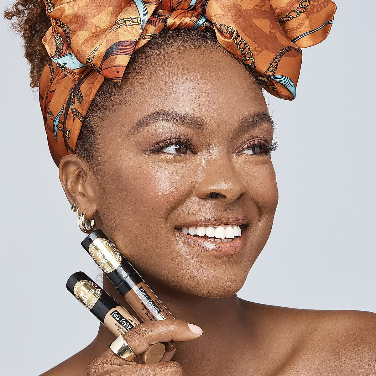 Kiss New York Professional ProTouch Full Cover Concealer 12mL (0.40 US fl. oz.) - (Cappuccino)