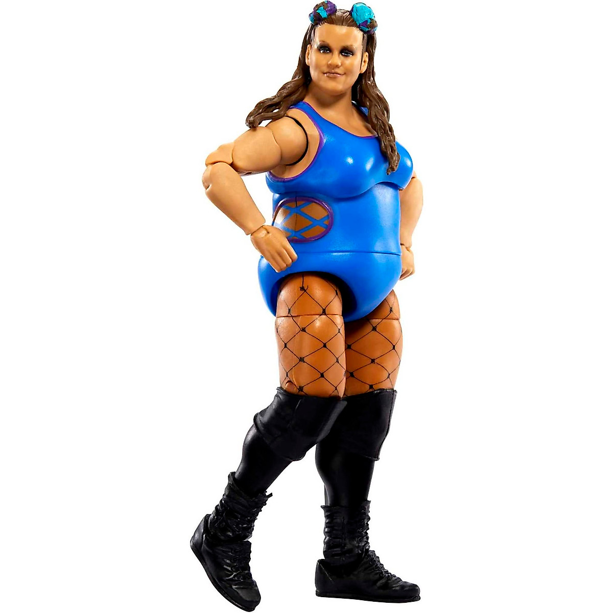 Mattel WWE Elite Collection Action Figure & Accessories, Series #96 Doudrop 6-inch Collectible with 25 Articulation Points & Swappable Hands