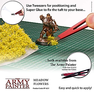 The Army Painter Battlefields, XP - Meadow Flowers Tuft Terrain Model Kit for Miniature Bases and Dioramas - 77 Pcs, 3 Sizes